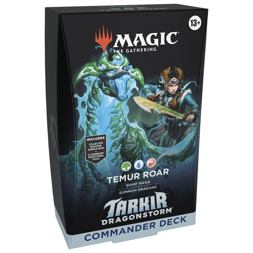 Magic: The Gathering - Tarkir: Dragonstorm Commander Deck - Temur Roar ...
