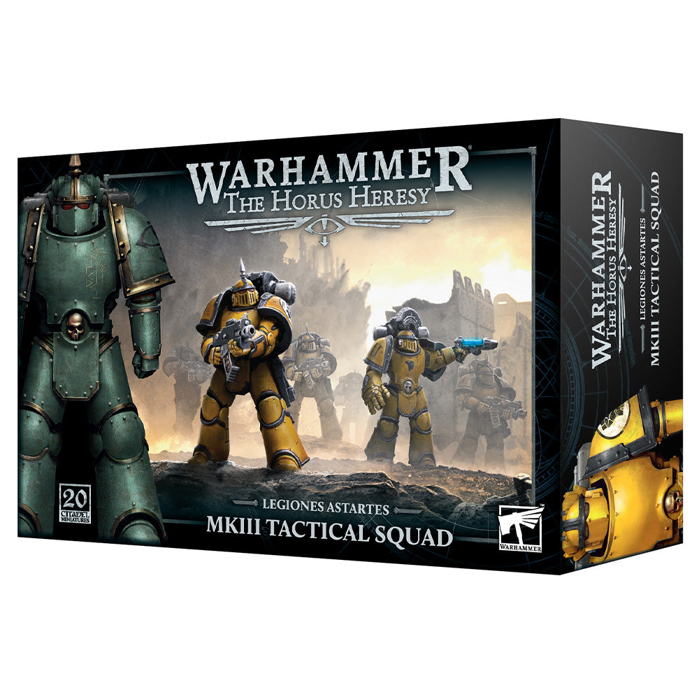 Warhammer The Horus Heresy - Legiones Astartes: MKIII Tactical Squad ...