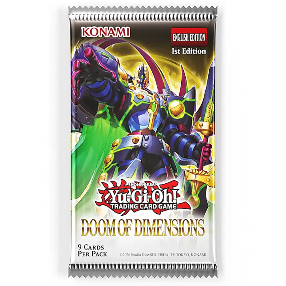 Yu-Gi-Oh! Doom of Dimensions Booster Pack — Onyx Dawn Games