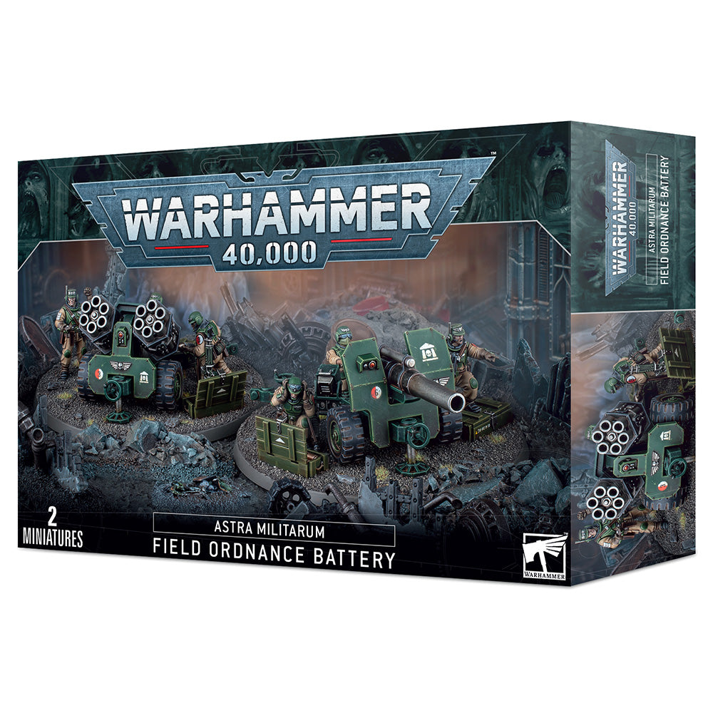 Warhammer 40,000 - Astra Militarum Field Ordnance Battery — Onyx Dawn Games