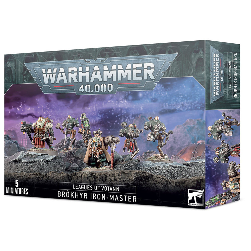 Warhammer 40,000 - Leagues of Votann Brokhyr Iron-Master — Onyx Dawn Games